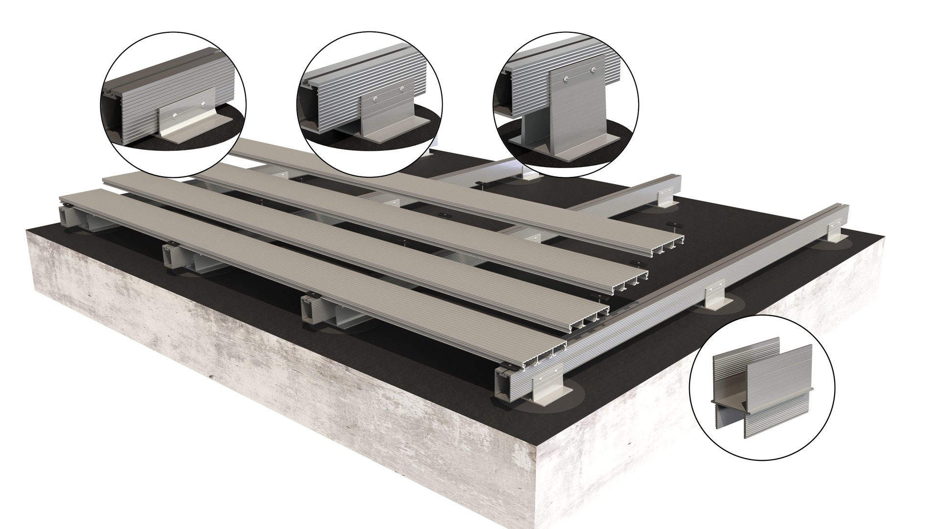 MyDek’s Box Rail Decking Substructure System | MyDek
